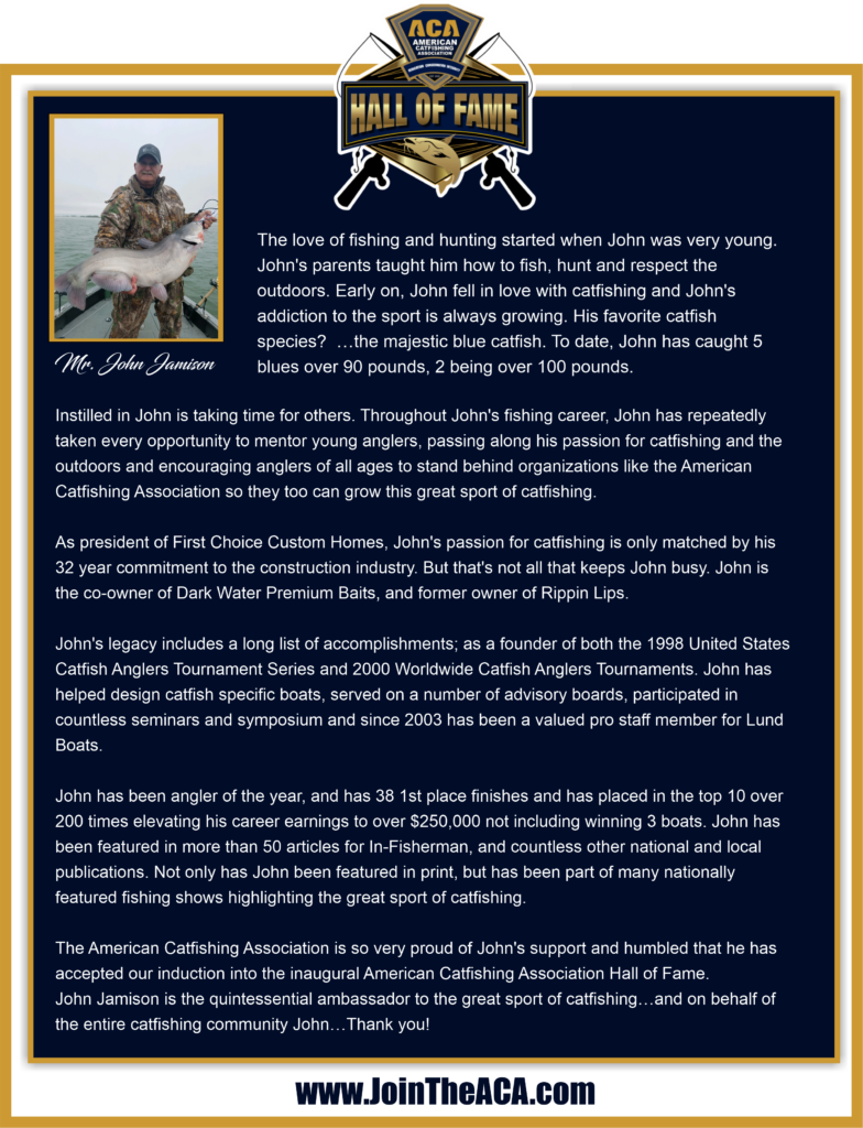 Catfish Profiles in Passion – ACA Hall of Fame Inductees – Catfish Now